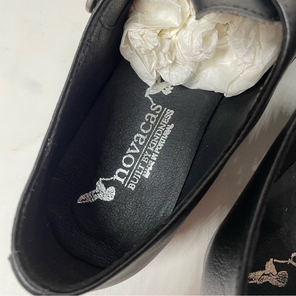 novacas | Shoes | Novacas Lucy Monk Strap In Mooshoes Size Black Buckle ...